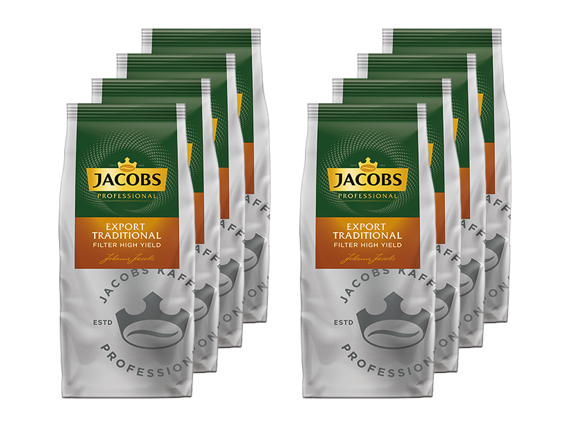 Jacobs Export Traditional HY, 800g Filterkaffee | Jacobs Professional